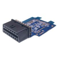 China Vehicle OBD-II Female Connector for Car Computer Auto Diagnosis Machine Clip/Snaps Item Type and Durable for sale