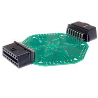 China Vehicle OBD-II Female Connector for Car Computer Auto Diagnosis Machine Clip/Snaps Item Type and Durable for sale