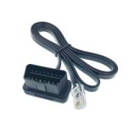 China Black Ribbon OBD2 RJ45 to Ethernet OBD II Male to RJ45 Cable for Temperature Range -20-80°C User-friendly for sale