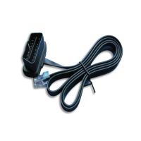 China Black Ribbon OBD2 RJ45 to Ethernet OBD II Male to RJ45 Cable for Temperature Range -20-80°C User-friendly for sale