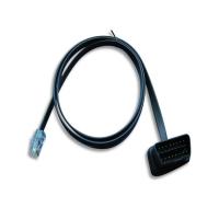 China Black Ribbon OBD2 RJ45 to Ethernet OBD II Male to RJ45 Cable for Temperature Range -20-80°C User-friendly for sale