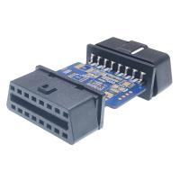 China 16 Pin OBD2 OBDII Male Female Connector J1962 Connector for PCBA PCB Right Angle Pins Nickel/Gold Plating Vehicle Compatible for sale