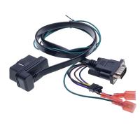 China 1M Length Customized OBDII DB15 to Right Angle 90 Degree Male Cable for Vehicle Diagnostics Customized Pinout for sale