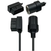 China AOTAI Universal OBD2 Diagnostic Tool Right Angle OBD to Car Cigarette Lighter Female 16 Pin Socket for OBD Extension for sale