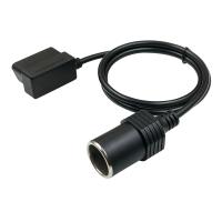 China AOTAI Universal OBD2 Diagnostic Tool Right Angle OBD to Car Cigarette Lighter Female 16 Pin Socket for OBD Extension for sale