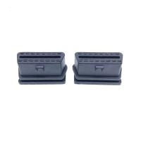 China Auto Parts Casing 16 PIN OBDII J1962 OBD2 Female Connector with Temperature Range 30- 105°C for sale