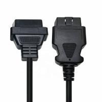 China 24 Pins Plating Nickel/Golden AOTAI Universal Car OBD2 II 16Pin Male to Female Diagnostic Adapter Extension Cable for Diagnostics for sale