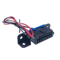 China AOTAI 16 Pin OBD2 Female Connector Cable to Fly Ends Plug Pigtail Tester Car Diagnostic Cable 12V for sale