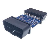China OBD1 OBD2 16pin Male Connector For PCB j1962 OBD Right Angle Pins Plugs OBDII Connector Year 1994-1997 Black for sale