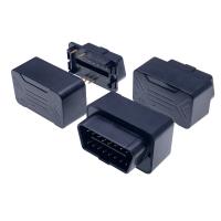 China 12V 16pin Connector OBD2 Case OBDII Enclosure Black Box with OBD II for sale
