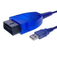 China OBD2 to USB Cable with Nickel/Golden Pins Plating Black White OBD USB Connector 16pin Adapter for sale