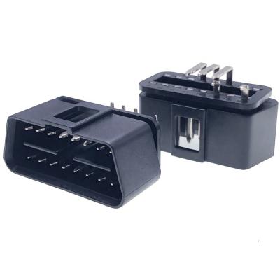 China Lockable OBDII Connector for J1962 Diagnostic PCB in Agricultural Machinery for sale