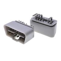 China Lockable OBDII Connector for J1962 Diagnostic PCB in Agricultural Machinery for sale