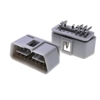 China Lockable OBDII Connector for J1962 Diagnostic PCB in Agricultural Machinery for sale