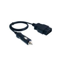 China PVC/ABS Style OBD Power Cable Female OBD II to Cigarette Lighter Extension for sale