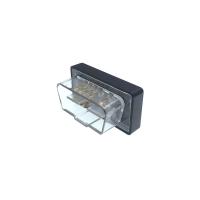 China Pins Plating Nickel/Golden ELM327 OBDII Enclosure obd2 connector obd2 gps tracker 40g for sale