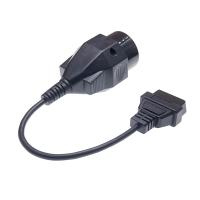 China OBD1 to OBD2 Converter Cable for E31 E32 E34 E36 118 Pins Nickel/Golden Plating Diagnostic Connector for sale
