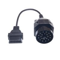China OBD1 to OBD2 Converter Cable for E31 E32 E34 E36 118 Pins Nickel/Golden Plating Diagnostic Connector for sale