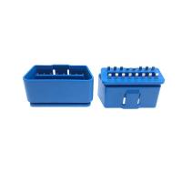 China Acceptable Customization 94 V0 Material OBD II Male OBD2 J1962 OBD Lock Connector for sale