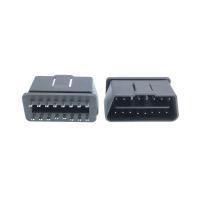 China Acceptable Customization 94 V0 Material OBD II Male OBD2 J1962 OBD Lock Connector for sale