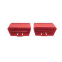 China Acceptable Customization 94 V0 Material OBD II Male OBD2 J1962 OBD Lock Connector for sale