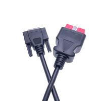 China Battery Tester DB15 DB9 DB25 Cable OBD2 to DB Cable Adapter with PVC Material for sale