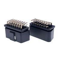 China All Cars Applications Compatible 16 Pin OBD2 Connector for PCB Made of PA66 GF Material for sale