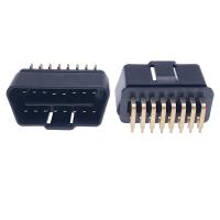 China All Cars Applications Compatible 16 Pin OBD2 Connector for PCB Made of PA66 GF Material for sale