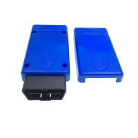 China Transparent OBD Housing for Diagnostic Tool and OBD2 Male Connector in Peugeot LCV Europe Car Fitment for sale