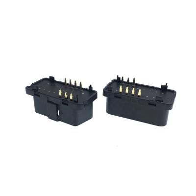 China 207 Pickup Diagnostic Connector OBD2 OBDII Male Connector J1962 Plugs for Vehicle Tools Temperature -20- 80degree for sale