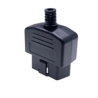 China 16PIN OBD2 Male Socket OBD PCB Enclosure for GPS Tracking Normal PIN Material Nickel plating Cold-Plating Offer Drawing for sale