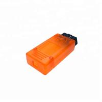 China Sample Normal Plug Plastic OBD OBD2 Vehicle Enclosure with PA66 CF Material for sale