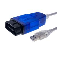 China 2019- Applicable Models All Cars with OBD Socket No PCB Inside Transparent Color 16PIN J1962 OBD2 to USB Diagnostic Cable for sale