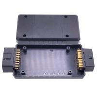 China Style OBD2 Enclosure with 16PIN OBDII Male and Female Connector Normal PIN Material Nickel plating Cold-Plating for sale