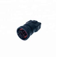China Compatible with Multiple Vehicles J1939 Deutsch 9PIN j1708 6PIN Connector to J1962 OBD2 Female Adapter for sale