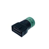 China Diagnostic Tools WIFI 16pin to 9 pin Adapter J1939 OBD2 Reader for Heavy Duty Trucks Year 1983-1985 22AWG for sale