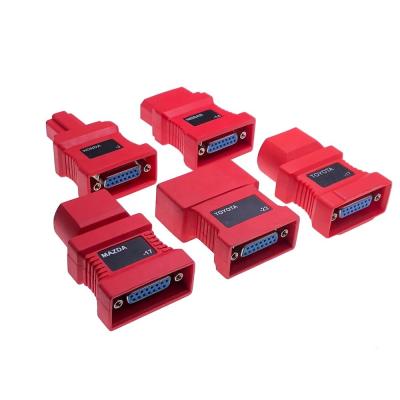 China obd2 manufacturers truck scanner J1962 to 12pin male GMC with low profile design for sale