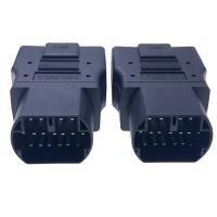 China obd2 manufacturers truck scanner J1962 to 12pin male GMC with low profile design for sale
