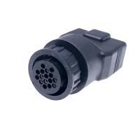 China obd2 manufacturers truck scanner J1962 to 12pin male GMC with low profile design for sale
