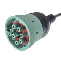 China Improve Your Heavy Truck's Connectivity with 9 Pin J1939 Type 2 Male Connector and Pins Autocar HD Fitment for sale