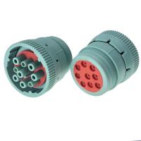 China Improve Your Heavy Truck's Connectivity with 9 Pin J1939 Type 2 Male Connector and Pins Autocar HD Fitment for sale