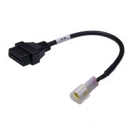 China 120 Series Custom 3PIN Connector LANMO to OBD OBDII 16PIN Female Adapter 30cm for Automotive for sale