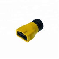 China J1939 9 Pin Deutsch Male J1708 to OBD2 Female Connector Adapter for Heavy Truck at Temperature Range -30°C-80°C and Style for sale