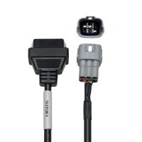 China OBD Products 30cm 16PIN OBD2 Female Adapter Cable To Suzuki 6 PIN Motorcycle Diagnostic for sale