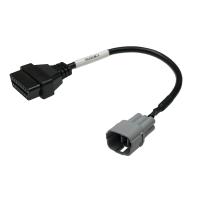 China OBD Products 30cm 16PIN OBD2 Female Adapter Cable To Suzuki 6 PIN Motorcycle Diagnostic for sale