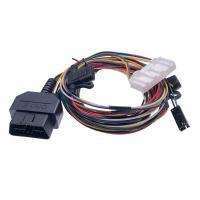 China 500 12V/24V Custom Wire Harness J1962 16Pin OBD2 Cable OBDII Wiring Harness OEM Connector Housing Cable for sale