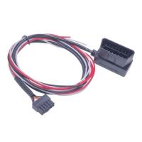 China 500 12V/24V Custom Wire Harness J1962 16Pin OBD2 Cable OBDII Wiring Harness OEM Connector Housing Cable for sale