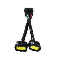 China 12Pin Terminal Wire Harness Splitter Cable Assembly For Test AOTAI TE 368537-1 TE 174661-2 for sale