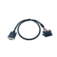 China Custom Pinout Assignment DB9 to OBD2 OBDII Female Test Cable for Compact and High Temperature -20- 80°C Diagnosis for sale