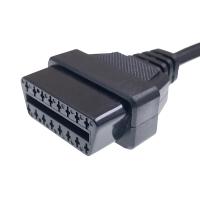China 120 Series Cable 26AWG OBD OBD2 OBD II 16PINS to FMS Cable Adapter for sale